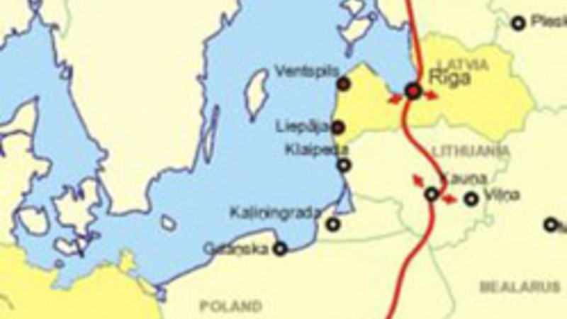 Rail Baltica project - created to improve transportation in Eastern Baltic Sea Region ...